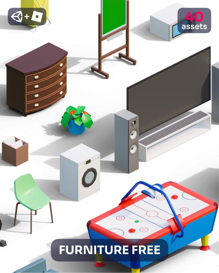 Military FREE Low-Poly Pack - Assets for Unity and Unreal | ITHappy Studios