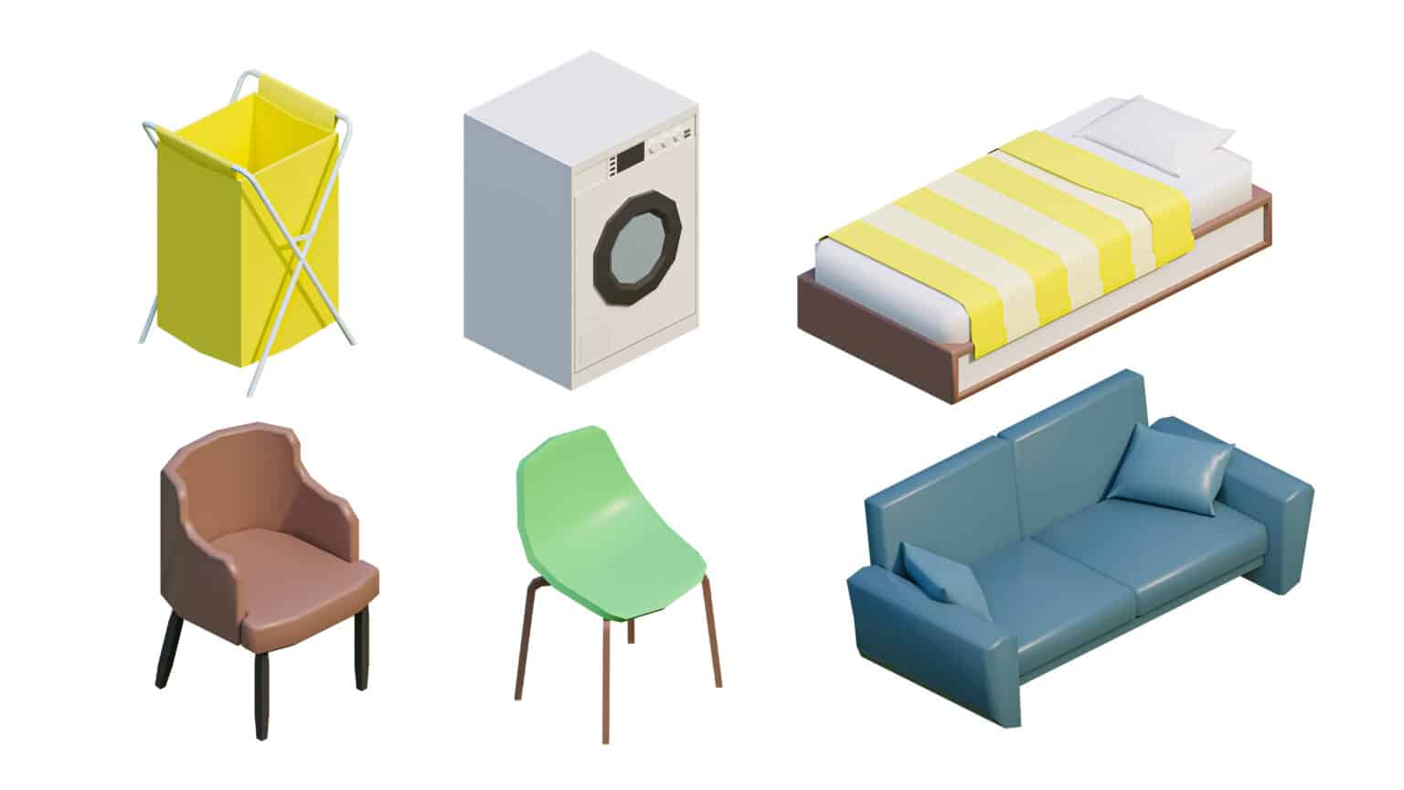 Free 3D Models for Unity, Blender, Maya & More | ITHappy Studios