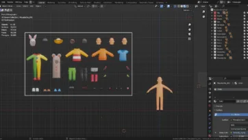 Free Animated 3D Character Models Pack | Customization Tool